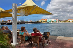 Queen Emma Swinging Pontoon Bridge, Curacao, Caribbean