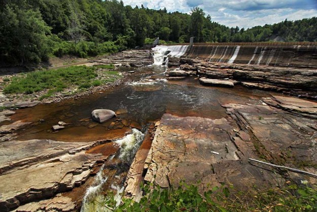 PHOTO: Spillway, AuSable River, Keesesville, NY