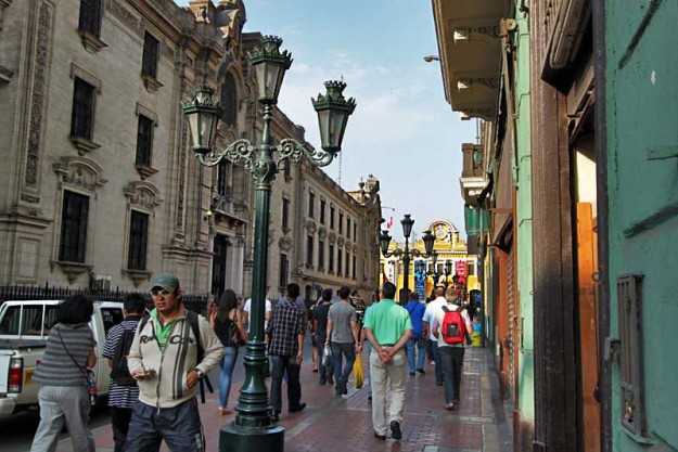PHOTO: Colonial architecture of Lima, Peru