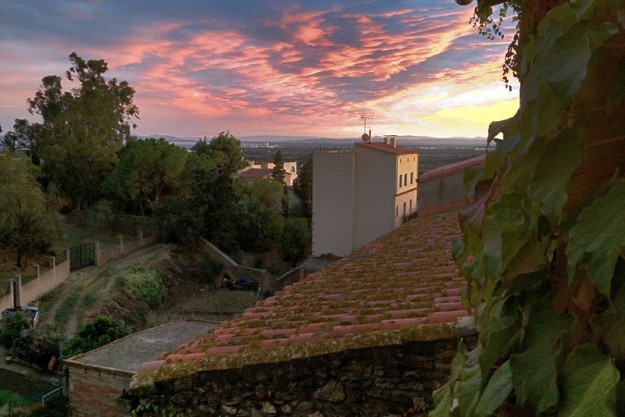 PHOTO: Sunset in Palau-Saverdera, Mediterranean Coast of Catalonia, Spain