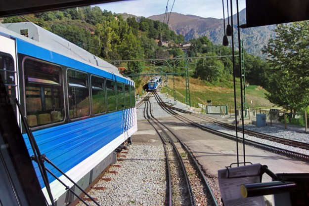 PHOTO: Cog Wheel Train to Vall de Nuria, Catalonia, Spain