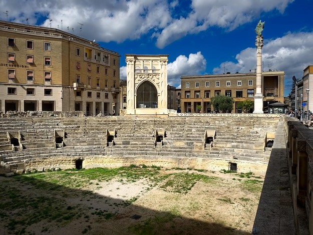 PHOTO: Oronzo Piazza in Lecce, Italy
