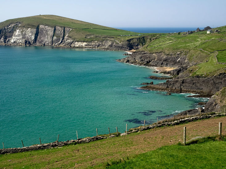 Coumeenoole Bay and Dunmore Head on the Dingle Peninsula, Ireland