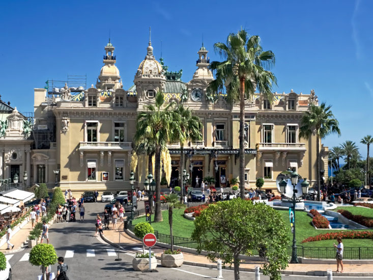 The Monte Carlo Casino in the Principality of Monaco