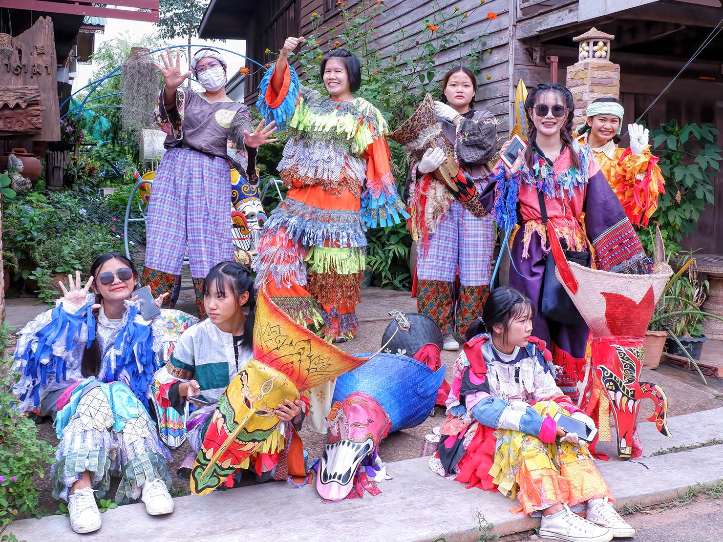 Phi ta Khon Festival in Thailand - Hole in the Donut Travel